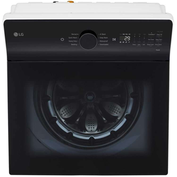 LG WT8400CW 27" Smart Top Load Washer with Impeller 5.5 cu. ft. and AI ...