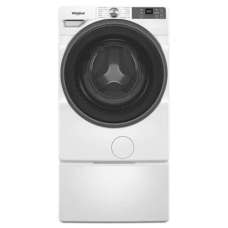 Whirlpool WFW5720RW 27" 4.5 cu. ft. Smart Front Load Washer with ...