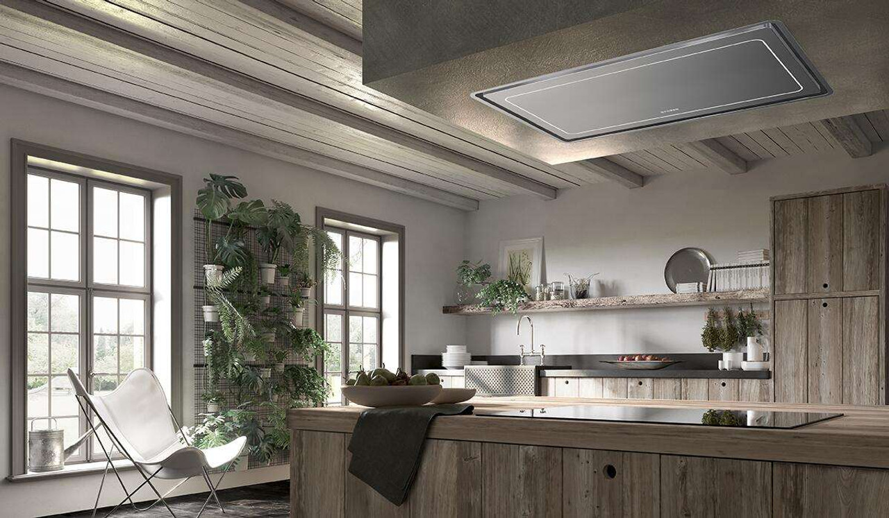 HILTIS36SSNB Faber 36 High Light Ceiling Island Hood Blower Required Stainless Steel