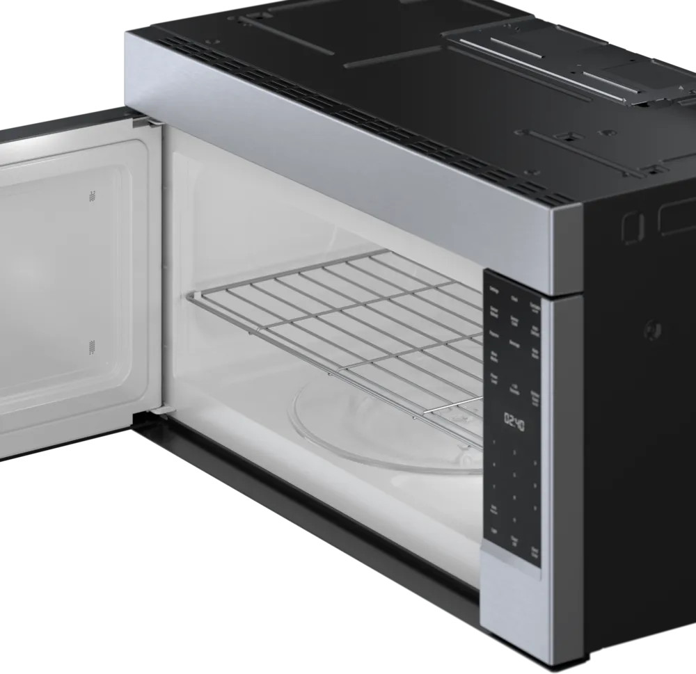 Bosch HMV5053U 30" Over the Range Microwave with 385 CFM Ventilation ...