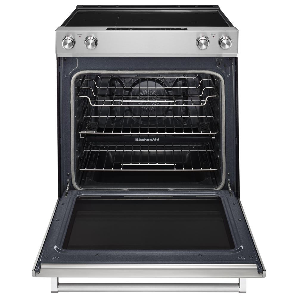 KitchenAid KSEG700ESS 30" Electric 5 Slide-in Convection Range ...