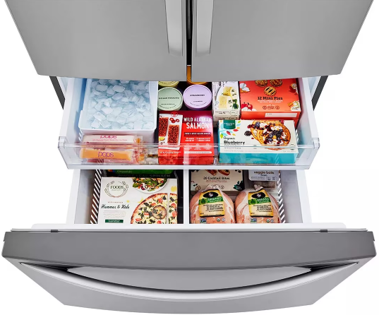 LG LRFCS29D6S 36" 3-Door French Door Refrigerator 29 cu. ft ...