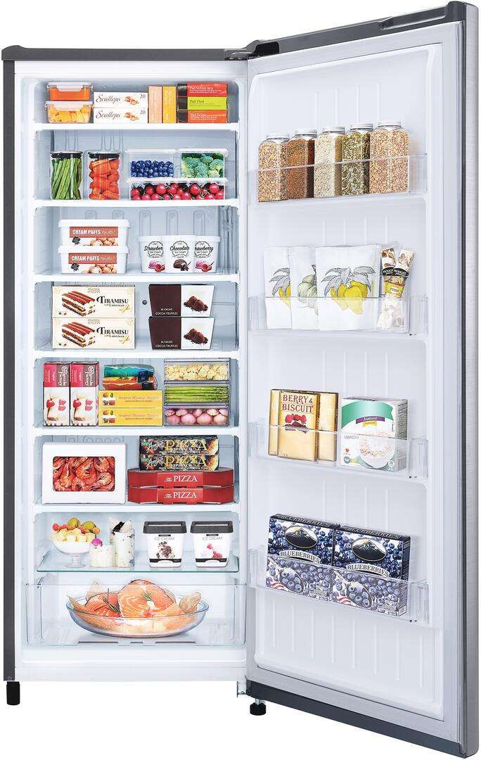 LROFC0605V LG 21" 5.8 cu ft Freezer - Platinum Silver