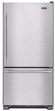 Maytag MBF1958FEZ 30" Bottom Mount Refrigerator with BrightSeries LED ...