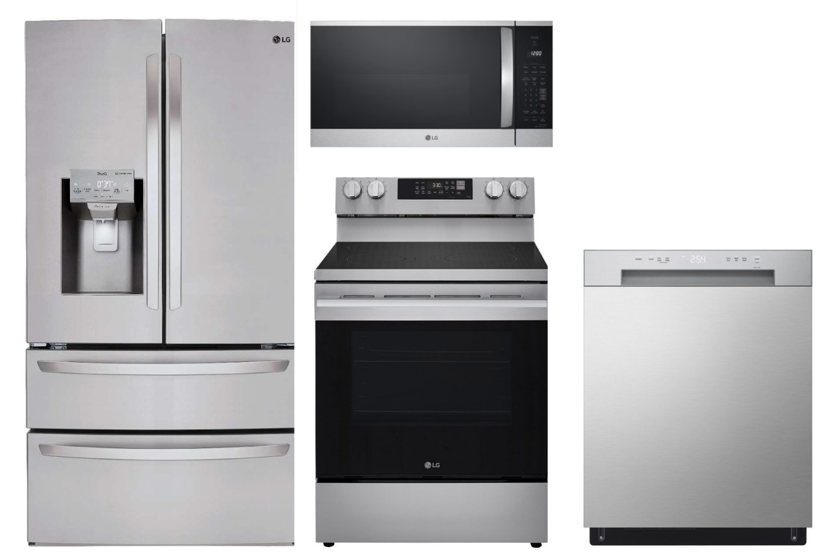 Package 2 - LG Appliance Package - 4 Piece Appliance Package with ...