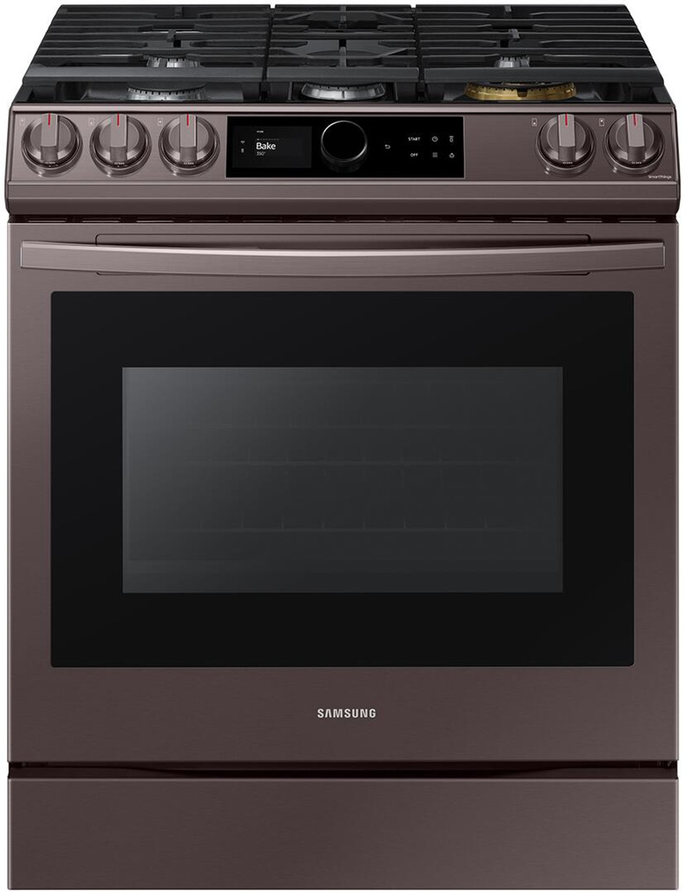 NX60T8711ST Samsung 30 Front Control Wifi Enabled Slide In Gas Range with Air Fry and Smart