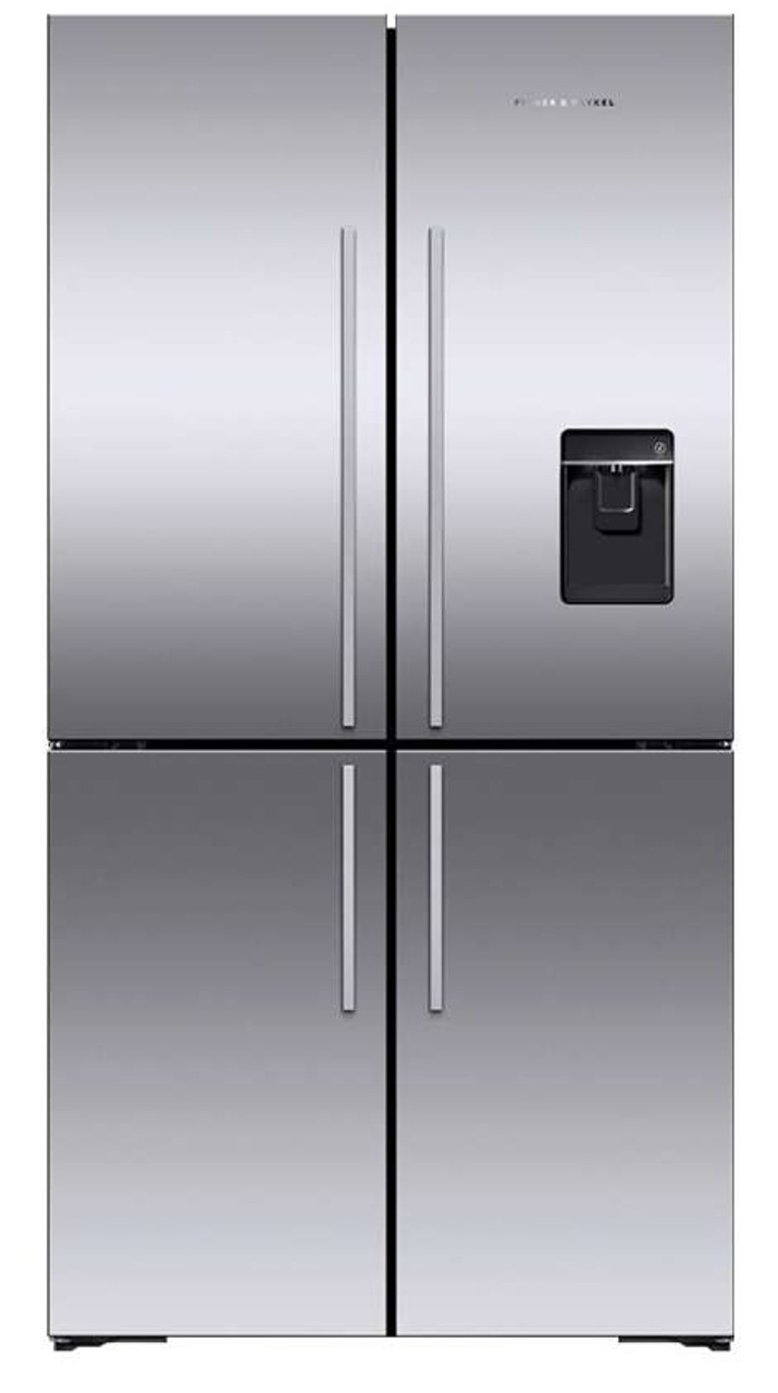 RF203QDUVX1 Fisher Paykel 36 Counter Depth French Door Refrigerator 18.9 cu. ft. with Ice and Water Stainless Steel