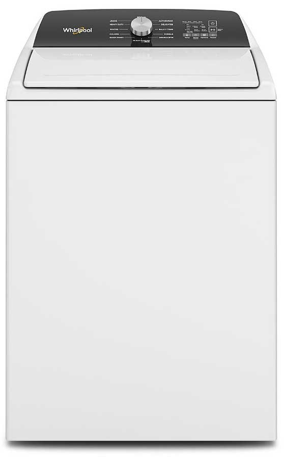 Whirlpool WTW5015LW 28" Top Load Washer 4.5 cu. ft. with 360 Wash ...
