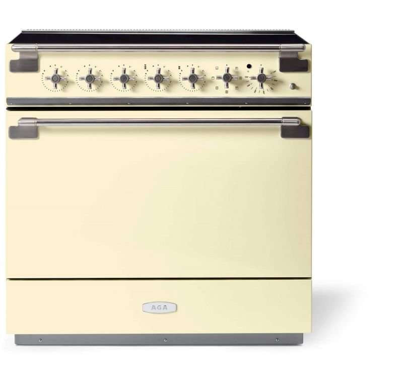 AGA AEL361INIVY 36" Elise Induction Range - Ivory - US Appliance