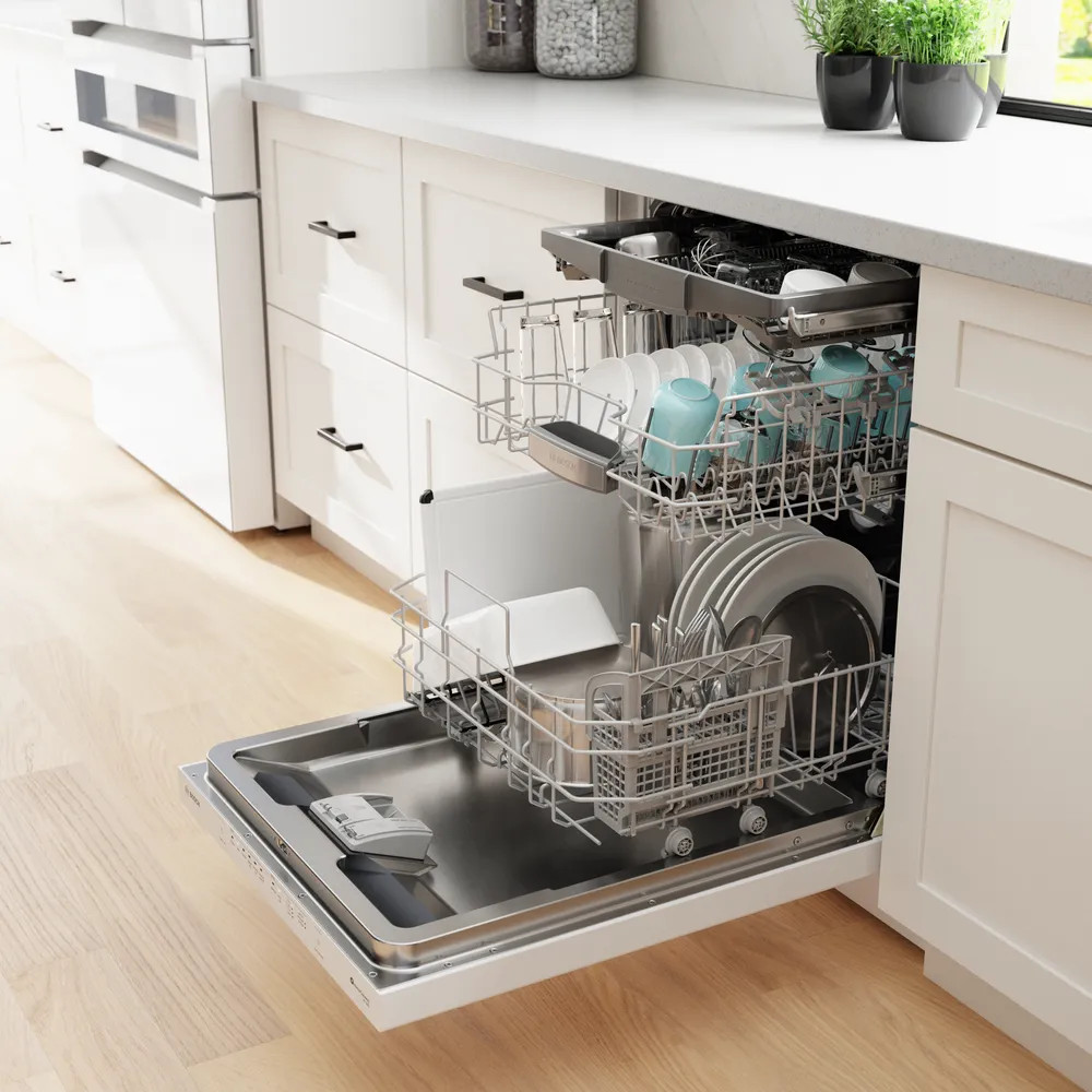SHP65CM2N Bosch 24" 500 Series Top Control Dishwasher with Pocket ...