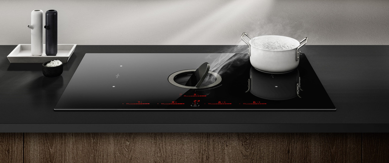 Elica ENS436BL 36" Induction Cooktop Air Cooking Nikola Tesla Switch ...