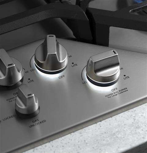 Cafe CGP70362NS1 36" Gas Cooktop with 5 Burners - Stainless Steel - US ...