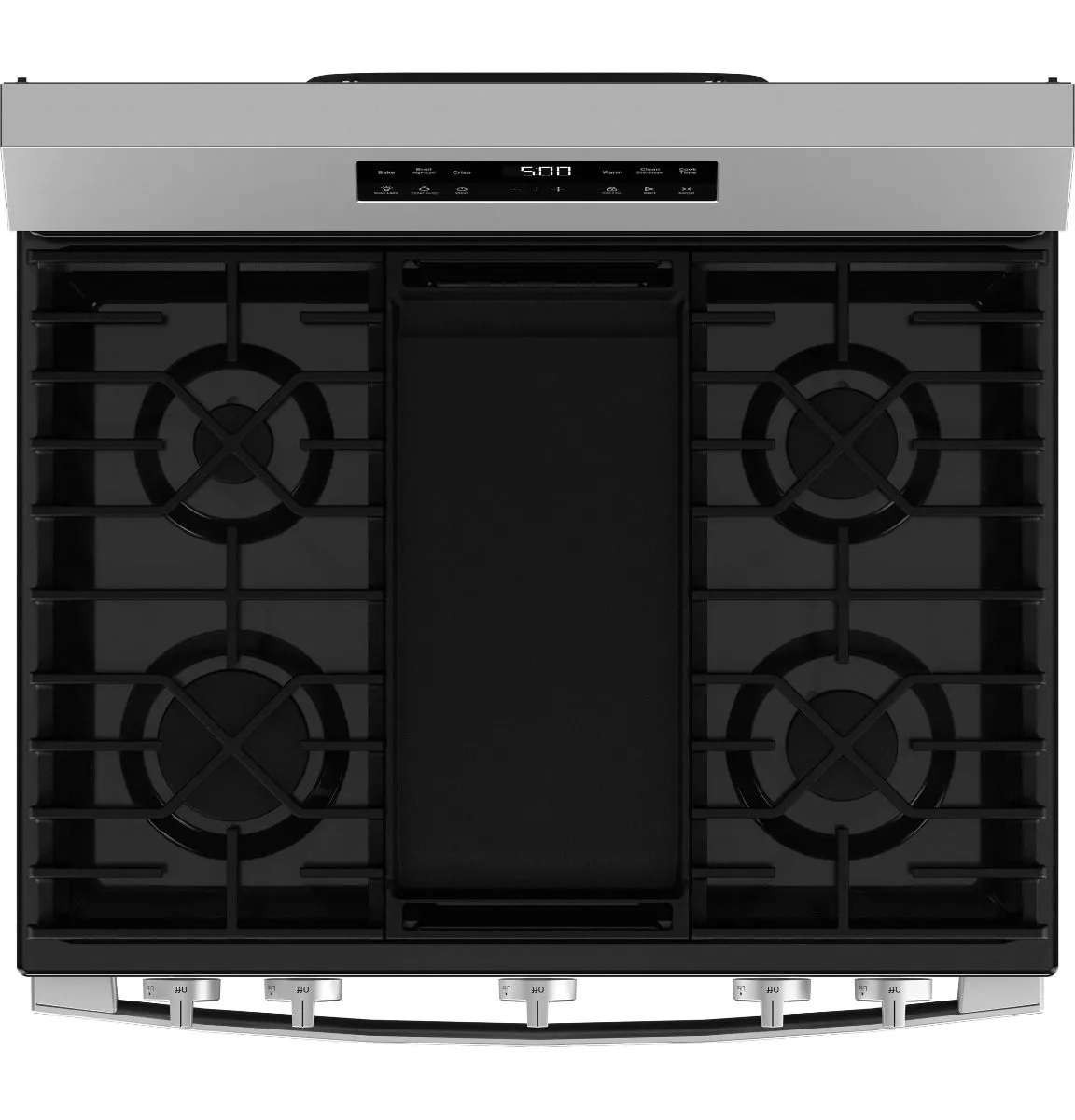 GE GGF500PVSS 30" Free Standing Gas Range 4 Burners with Griddle ...