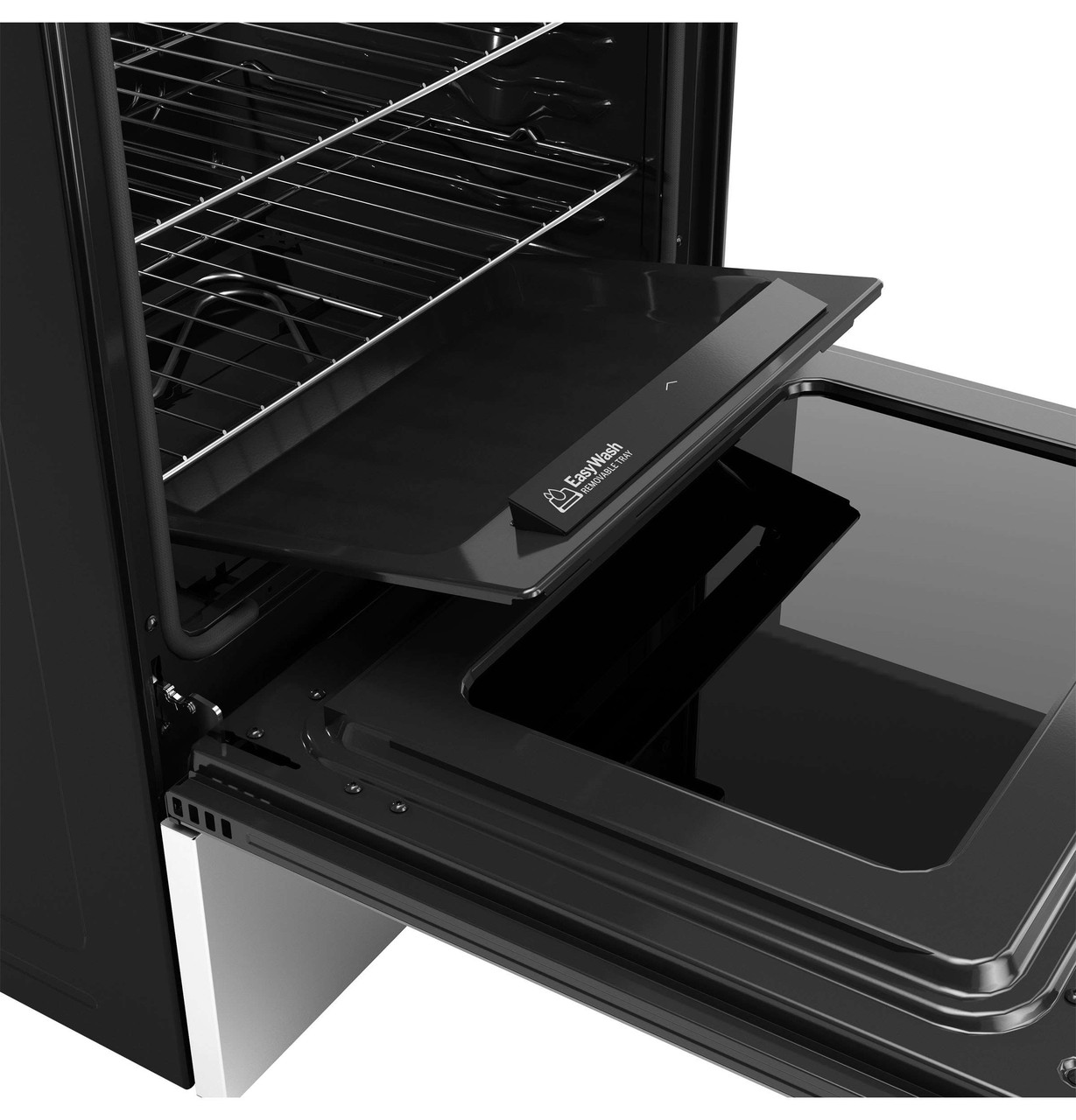 GE GRF600AVSS 30" Freestanding Electric Range with Air Fry and EasyWash ...