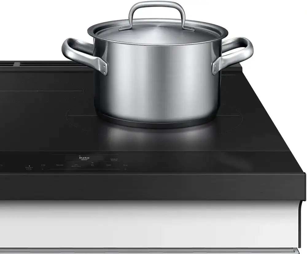 Samsung NSI6DB930012 30" Bespoke Smart Slide-In Induction Range with ...
