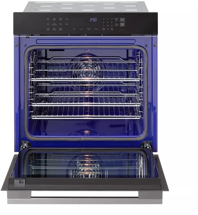 LG WSED3023B 24" Smart Compact Single Wall Oven with ProBake Convection ...