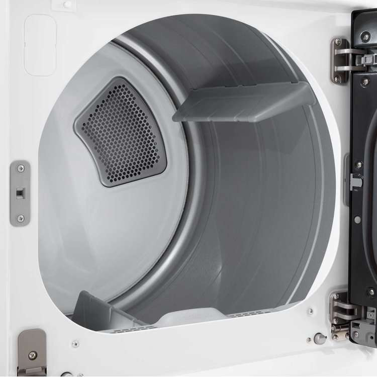 LG DLE8400WE 27" Electric Dryer 7.3 cu.ft. with Wi Fi and AI Sensor Dry ...