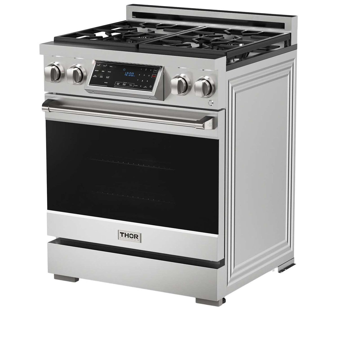 Thor Kitchen RSG30 Gordon Ramsay 30" Gas Range with Tilt Panel Touch ...