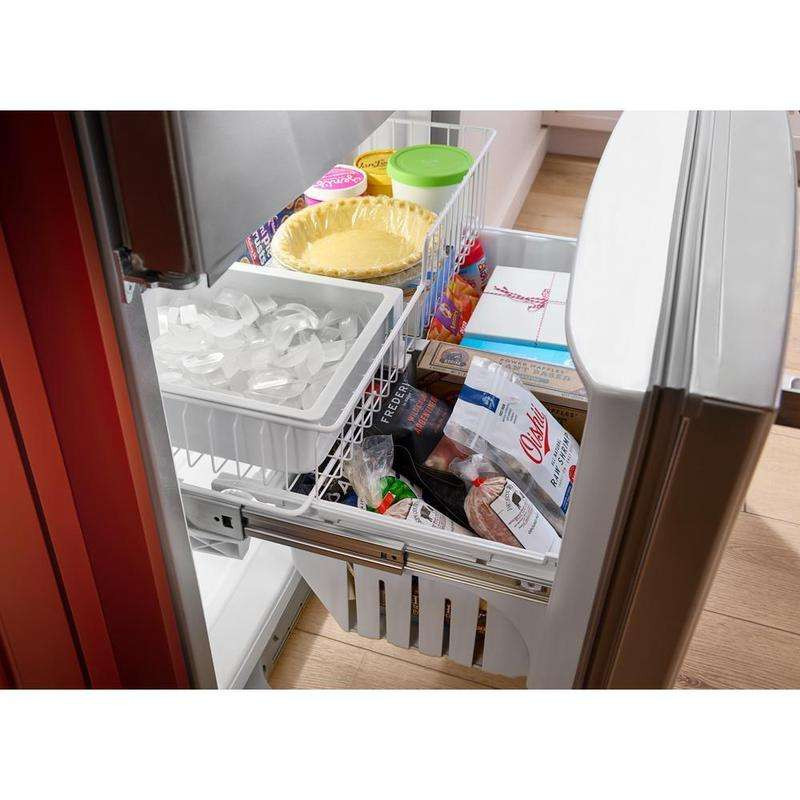 KitchenAid KRFC136RPS 36" Counter Depth French Door Refrigerator ...