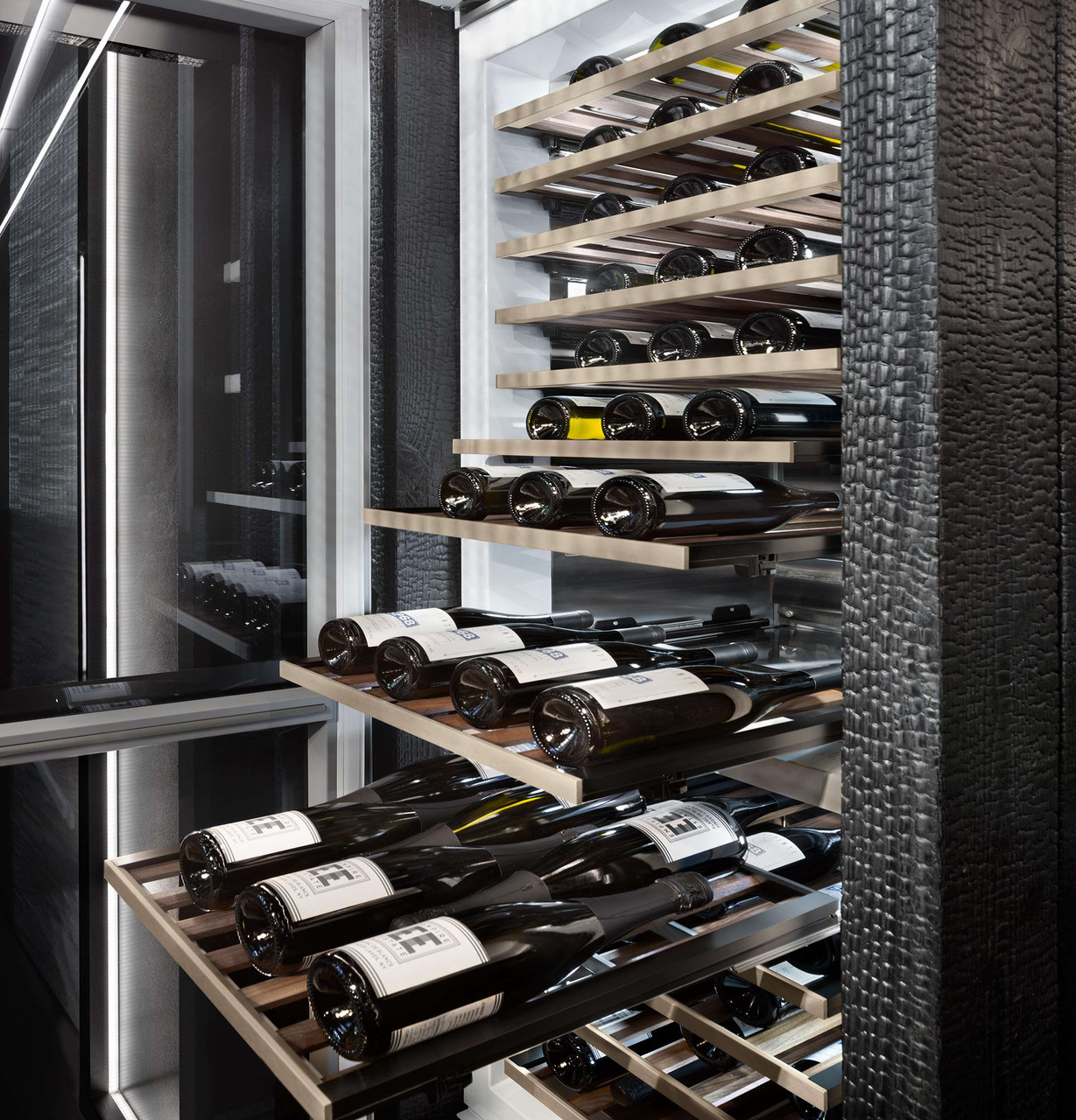 Monogram ZIW241NBWII 24" Wine Column with 91 Bottle Capacity and 13 ...