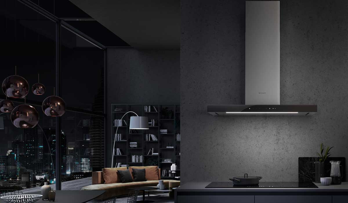 Faber STSP30SSV 30" Stilo Suprema Wall Hood 600 CFM - Stainless Steel ...