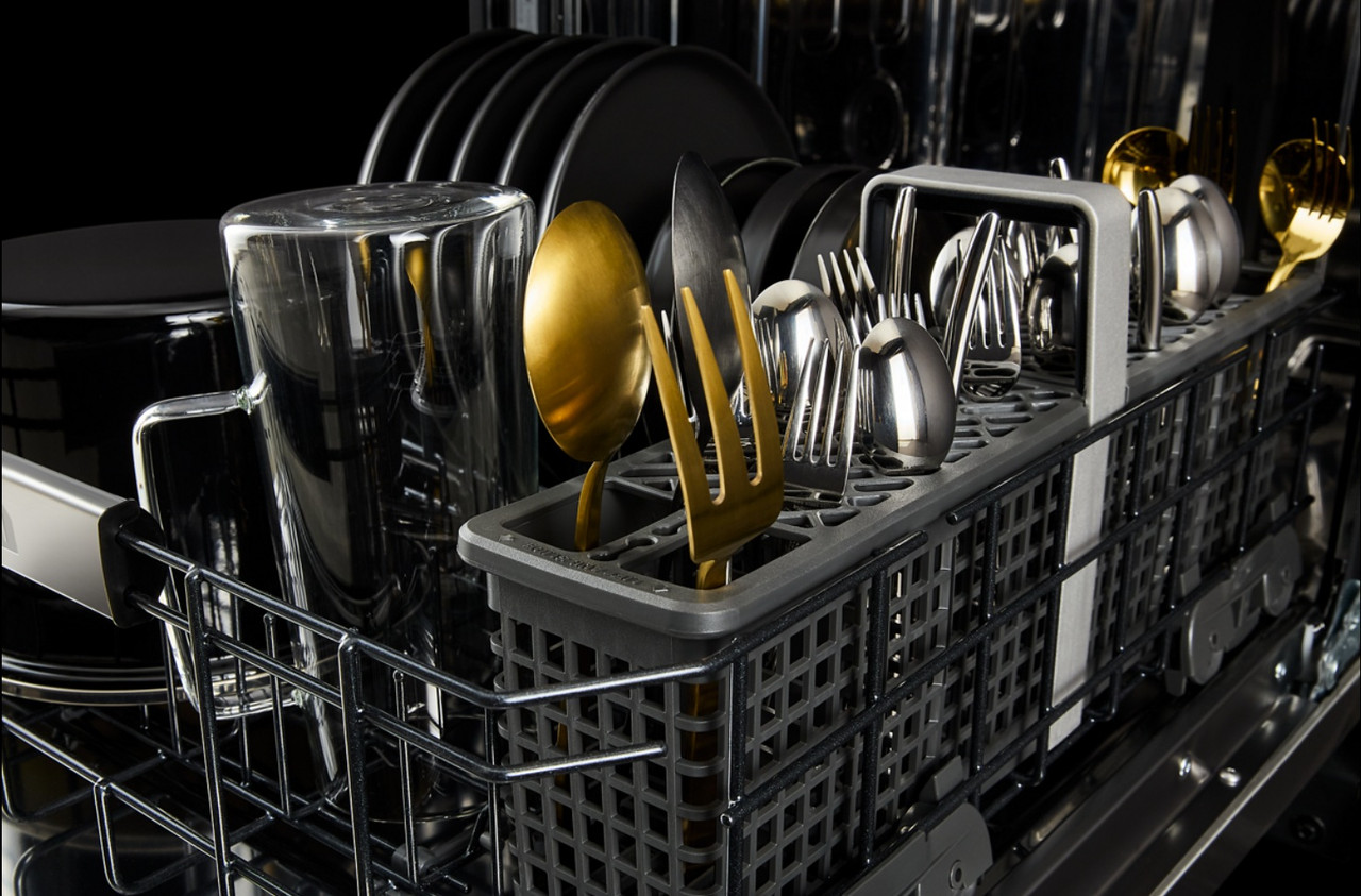 JennAir JDTS3924SL 24" Built-In Dishwasher with RISE Handle - 39 dBa ...