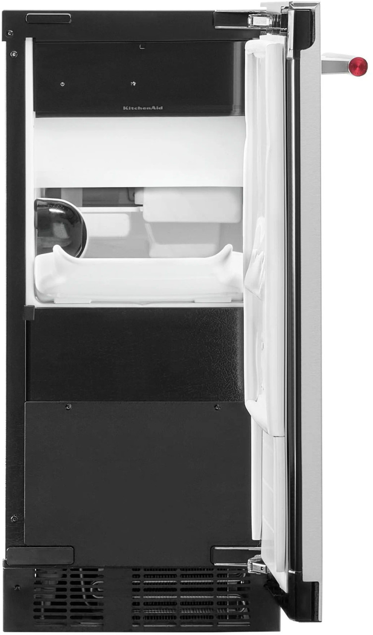 KitchenAid KUIX515SPS 15" Automatic Ice Maker with Clear Ice ...