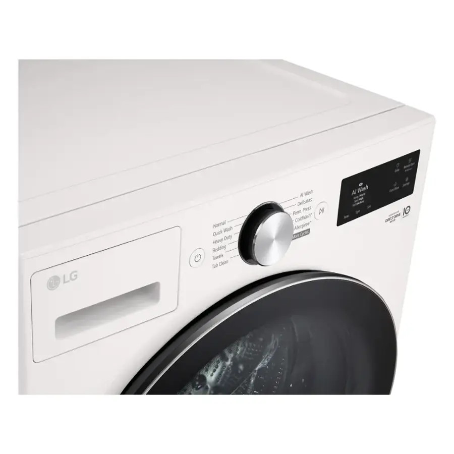 LG WM5800HAA 27" Ultra Large Capacity Front Load Washer with TurboWash ...