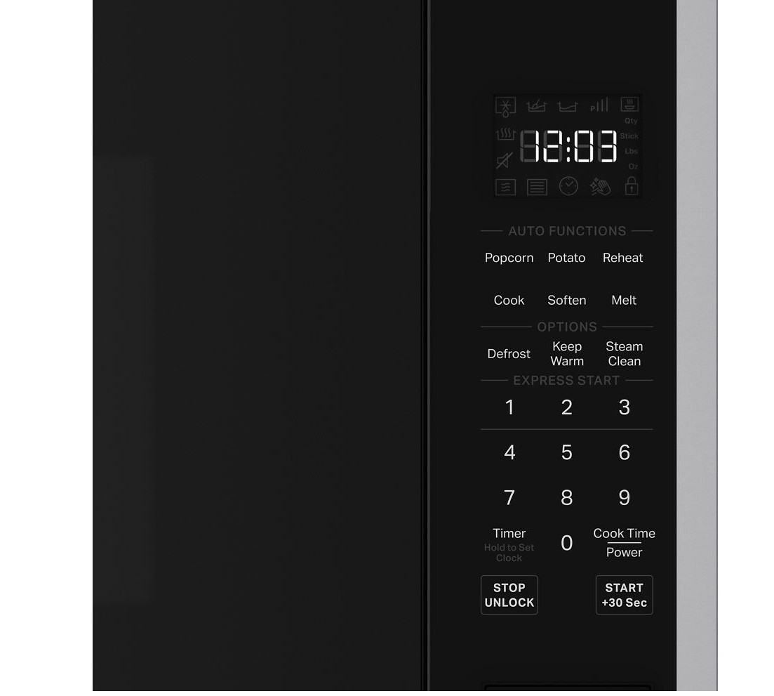 KitchenAid KMCS324SPS 24" Countertop Microwave with Sensor Cooking ...