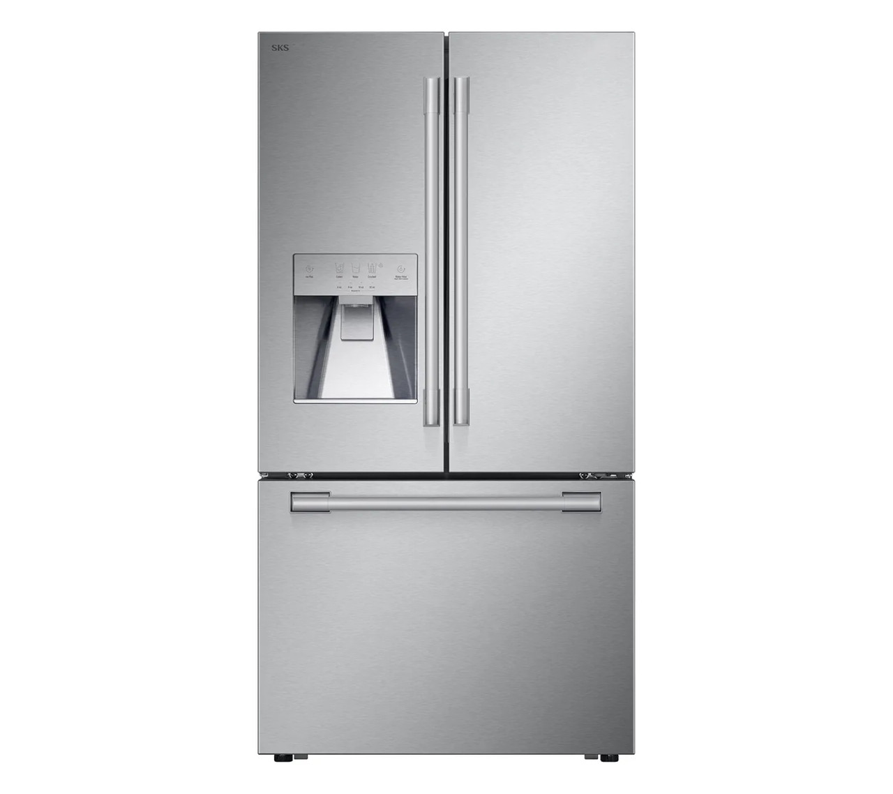 SKSFD3623SD SKS 36" Professional Counter Depth French Door Refrigerator ...