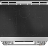 Cafe CHS900P2MS1 30" Slide-In Front Control Induction Range - Stainless ...