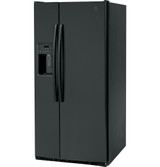 GE GSS23GGPBB 33" Side by Side Refrigerator 23 cu. ft. - Black - US ...