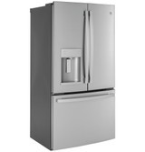 GE GYE22GYNFS 36" Counter Depth French Door Refrigerator 22.1 cu. ft ...