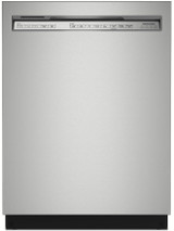 KitchenAid KDFE204KPS 24" Front Control Dishwasher with Third Level ...