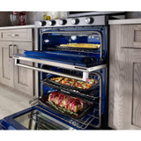 KitchenAid KFGD500ESS 30" Gas Range with Double Oven - Stainless Steel ...