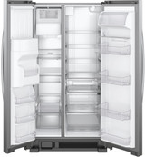 Whirlpool WRS321SDHZ 33" Side By Side Refrigerator with Built-In Ice ...