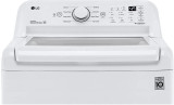 LG WT7005CW 27" Top Load Washer 4.3 cu. ft. with 4-Way Agitator - White ...