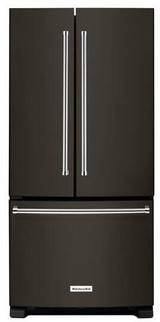 KitchenAid KRFF302EBS 33" French Door Refrigerator with Interior Water ...