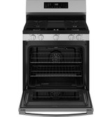GE GGF600AVSS 30" Free Standing Gas Convection Range with No Preheat ...