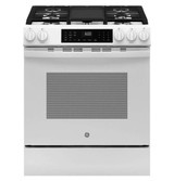 GGS600AVDS GE 30" Slide In Gas Convection Range with No Preheat Air Fry ...