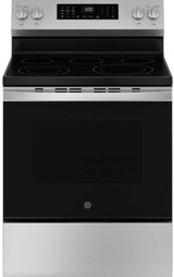 GRF600AVSS GE 30" Freestanding Electric Range with Air Fry and EasyWash ...