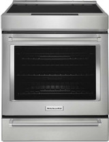 KSEG950ESS KitchenAid 30-Inch 4-Element Electric Downdraft Slide-In ...
