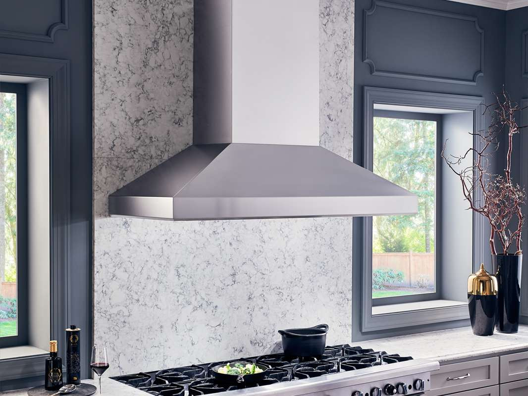 Zephyr AK7642AS 42" Titan Wall Hood with 750 CFM PowerWave Blower and ...