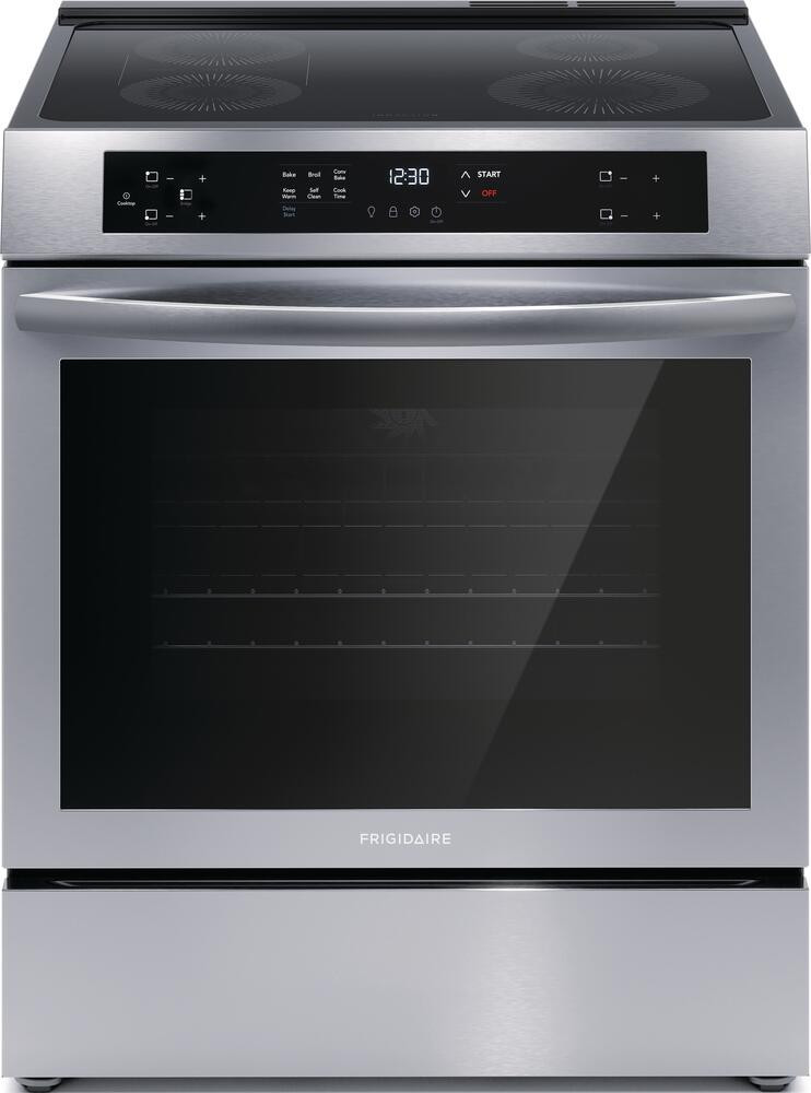 JB480DTWW GE 30" Freestanding Electric Range with 4 Cooking Elements ...