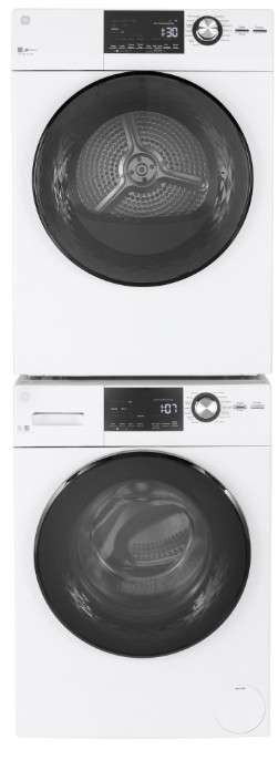 GE GFD14ESSNWW 24" Electric Dryer 4.3 cu. ft. with HE Sensor Dry and ...