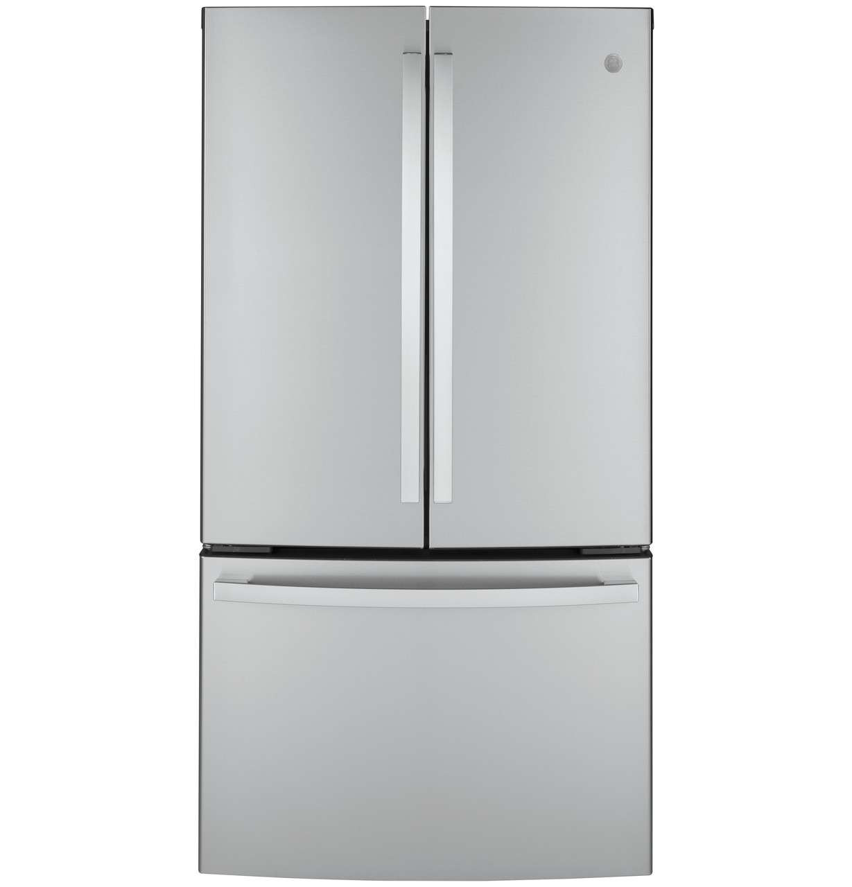 GYE22GYNFS GE 36" 22.1 Cu. Ft. Counter-Depth French Door Refrigerator ...