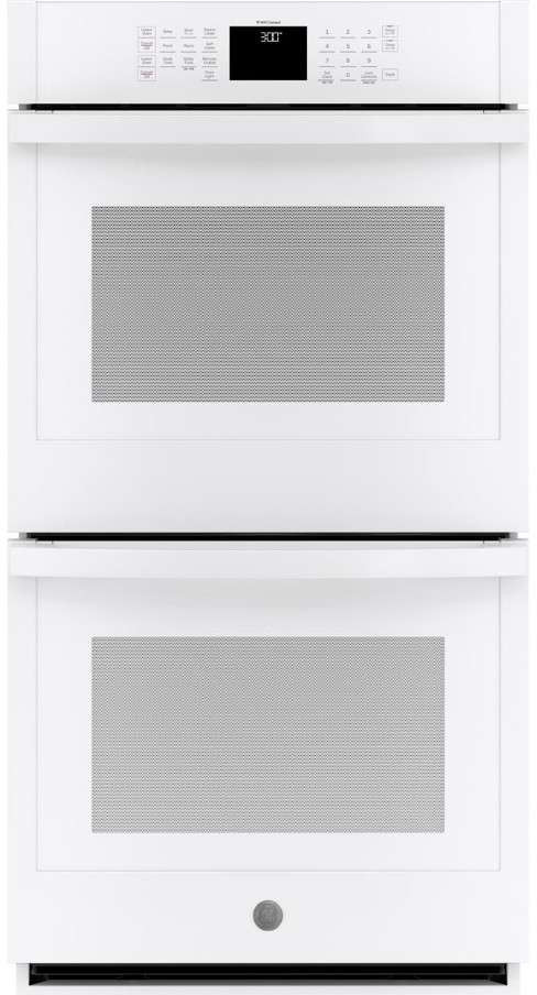 JKS3000DNWW GE 27" Electric Built-In Single Wall Oven with Never Scrub ...