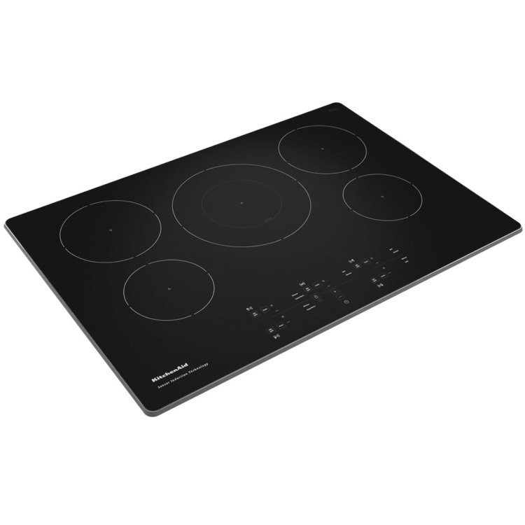 KCIG556JSS KitchenAid 36" Induction Cooktop with 5 Elements - Black ...