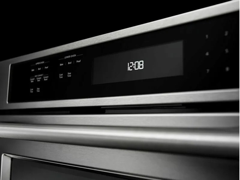 KitchenAid KODE300ESS 30" Double Wall Oven with Even-Heat Upper True ...