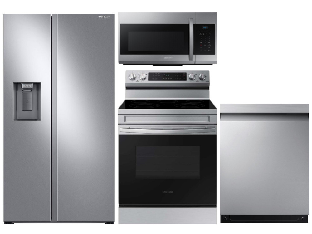 Package S1 - Samsung Appliance Package - 4 Piece Appliance Package with ...